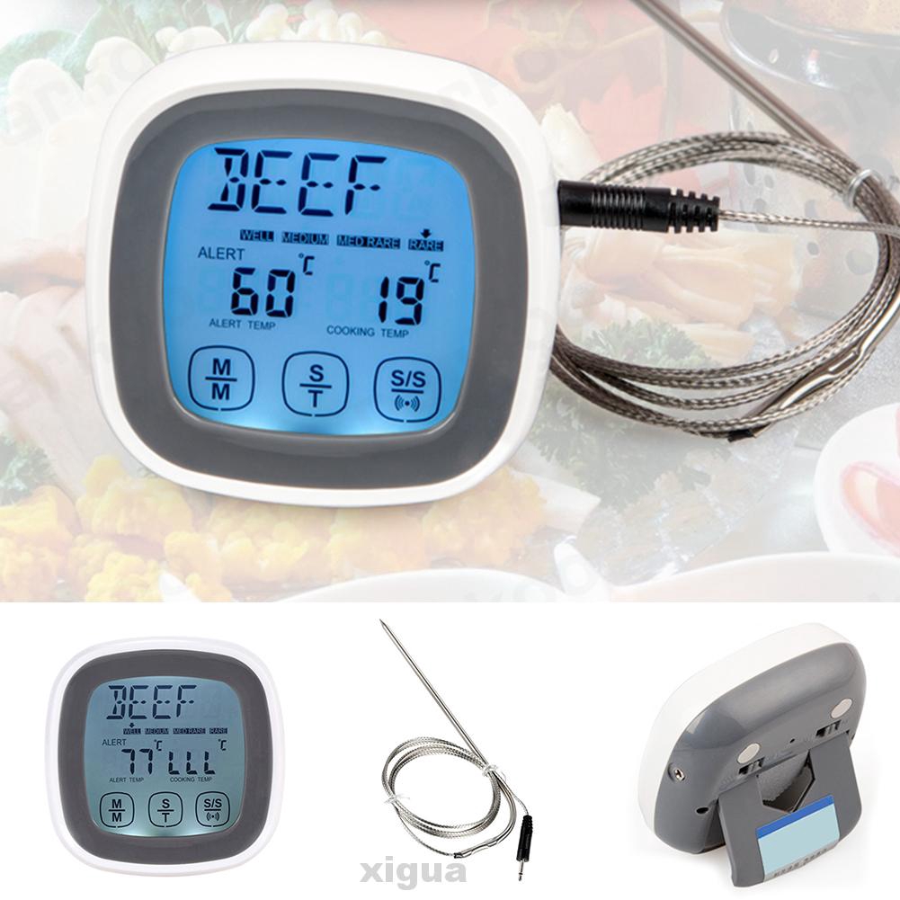 Digital Probe Meat Thermometer Kitchen Wireless Cooking Bbq Food ...