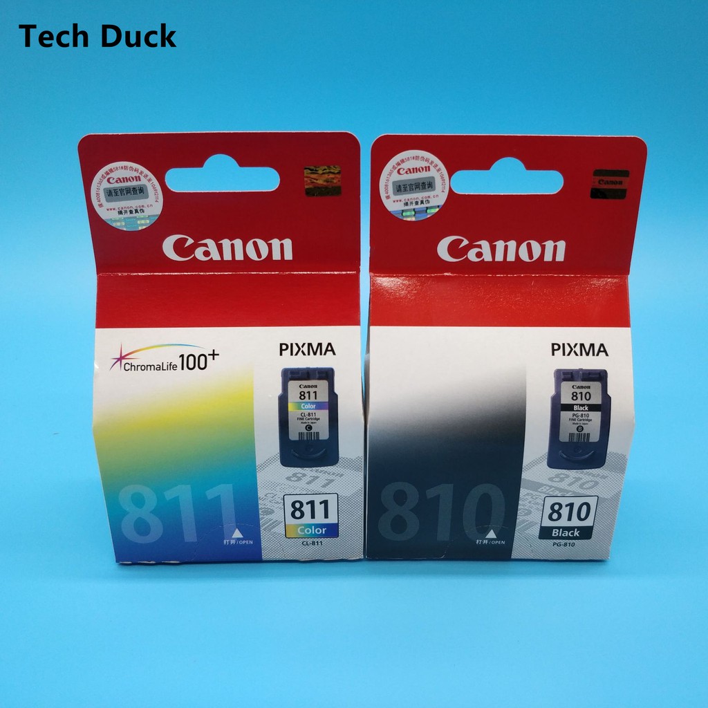 Tech Duck canon 811 color สี 810 black ดำ ของแท้ใหม่100% จากศูนย์ มี ...