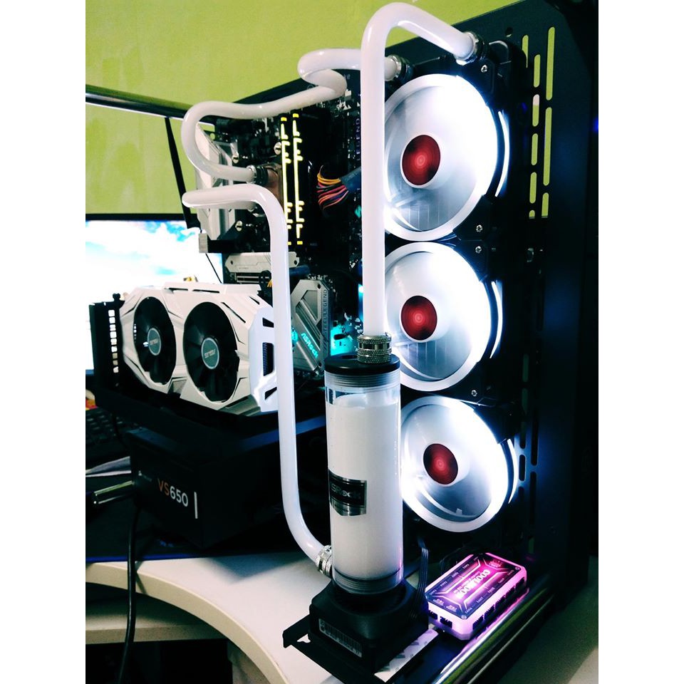 ชุดน้ำCPUระบบเปิด ท่ออะคริลิค ครบเซ็ท พร้อมชุดอุปกรณ์ดัดและตัดท่อ CPU ...