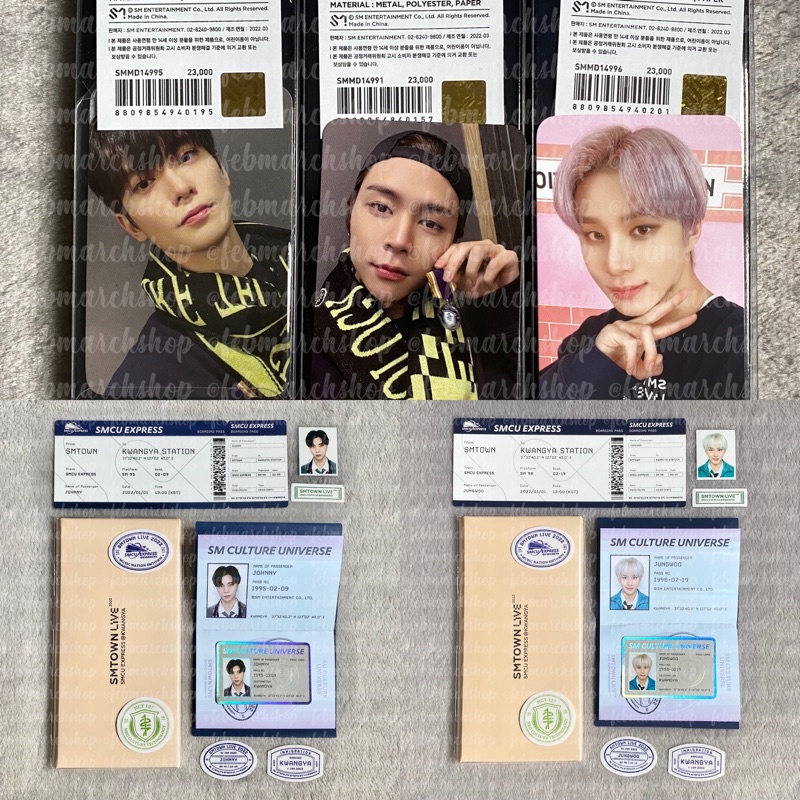 พร้อมส่ง nct 127 smcu express Kwangya passport emblem badge special ar ...