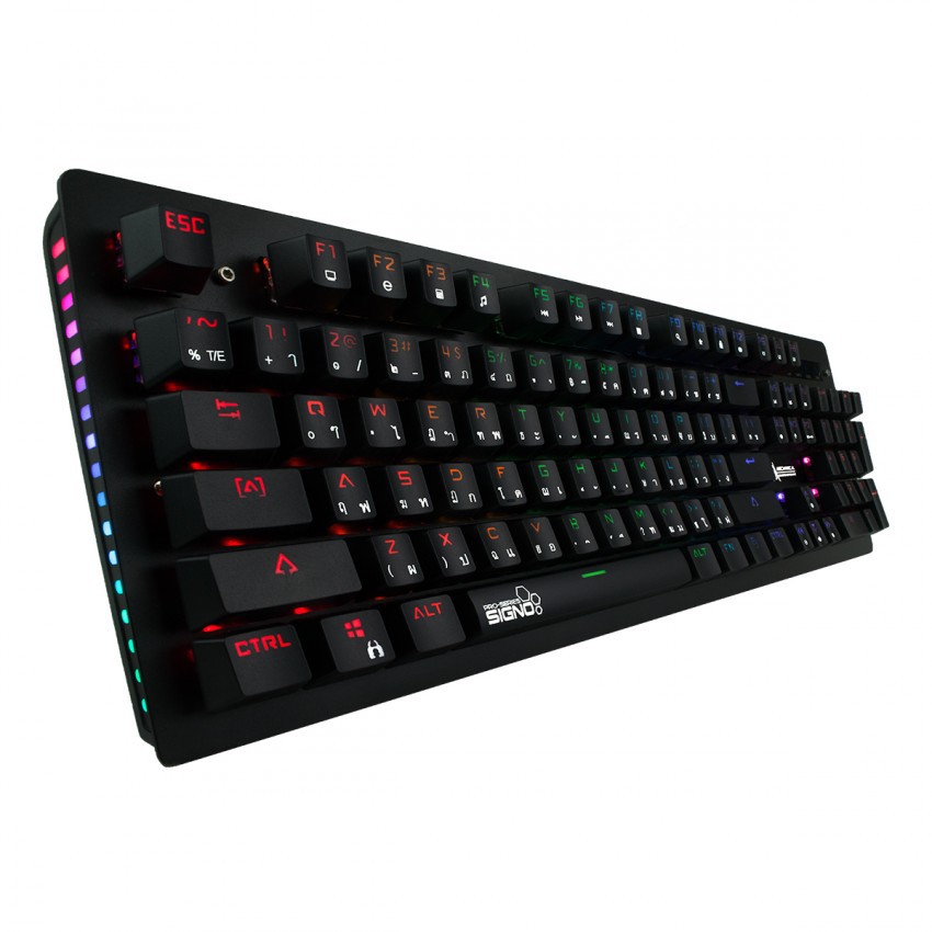 SIGNO Pro-Series KB-738 INFESTA Mechanical Gaming Keyboard Optical SW ...