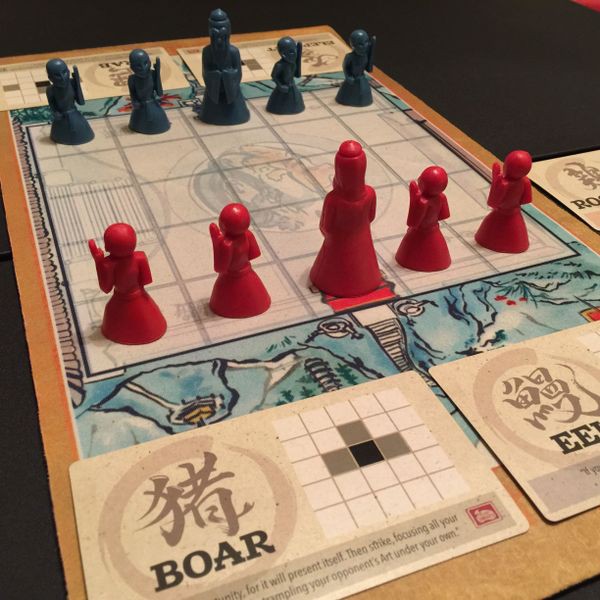 Onitama Board Game แถมซองใส่การ์ด Ce 16 - alisa.gam - ThaiPick