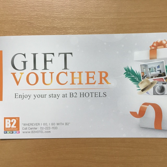 B2 Hotel Gift Voucher | Shopee Thailand