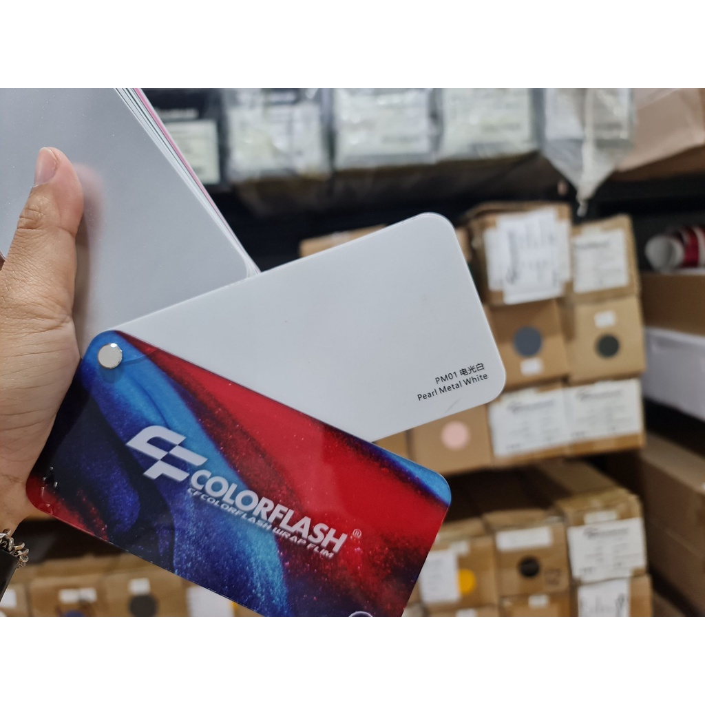 ฟิล์มเปลี่ยนสีรถ สีรถยนต์ มอเตอร์ไซค์ ฟิล์มกันรอย กัน UV ฟิล์มติดรถ Colorflash เกรด Premium ติด ...