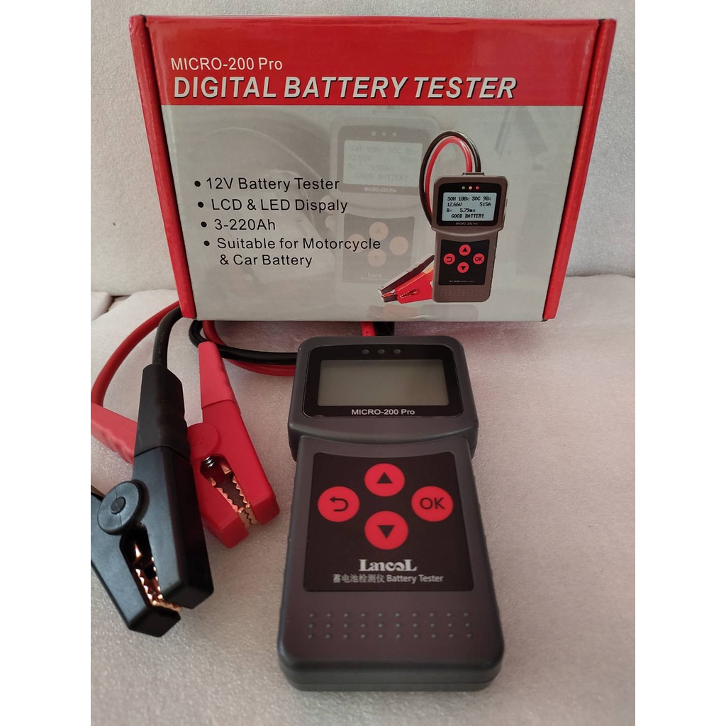 MICRO-200 และ MICRO-200 PRO แบตเตอรี่ดิจิตอล CCA เครื่องวิเคราะห์ ...