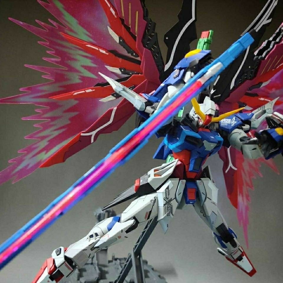 ＃世界上最便宜的＃Gunpla Seven Swords 00r Strike Freedom Fate Can Angel Unicorn ...