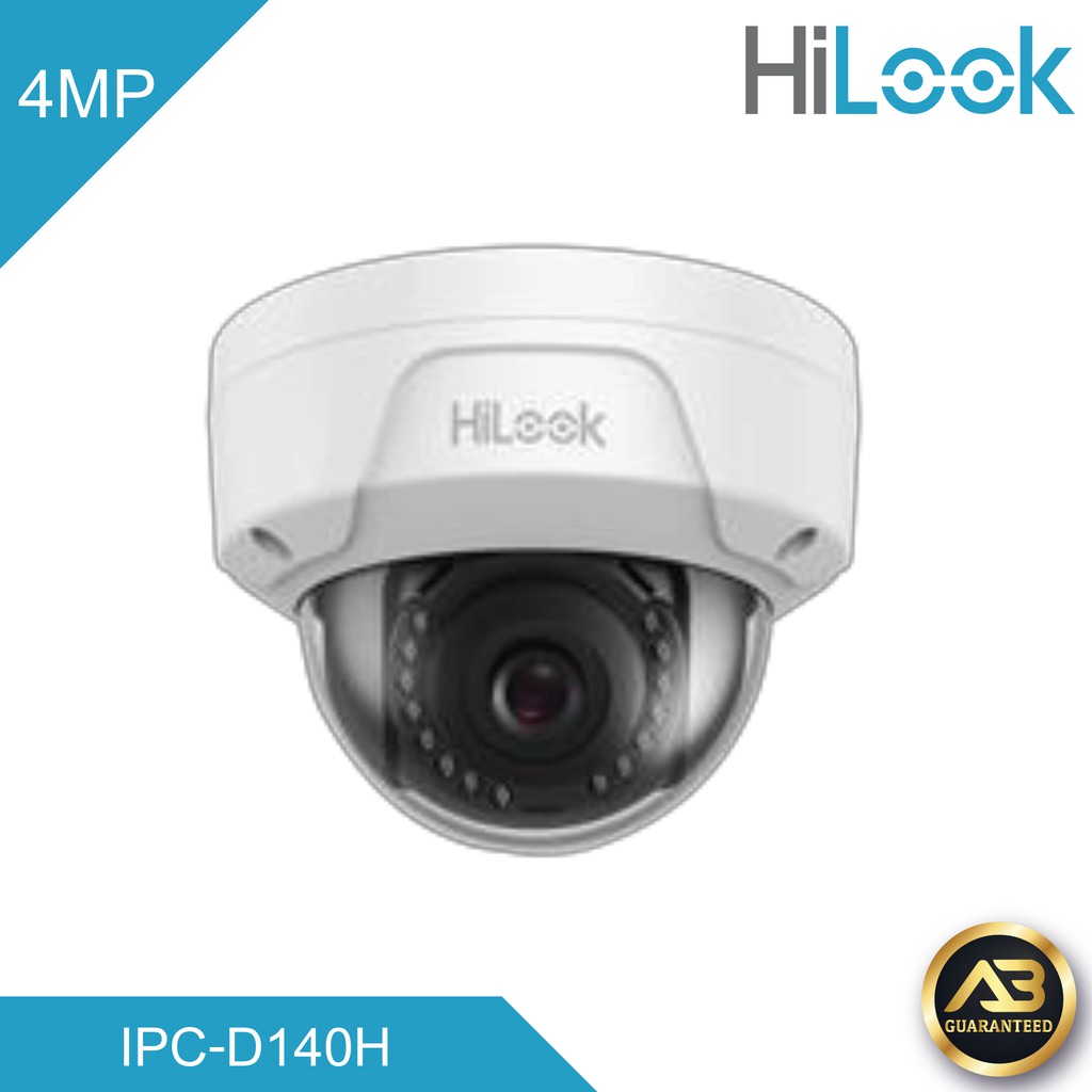 HiLook กล้องวงจรปิด IP 4 ล้านพิกเซล รุ่น IPC-D140H | Shopee Thailand