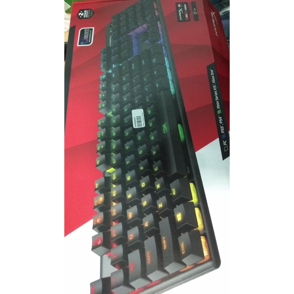 คีย์บอร์ด Mechanical Red Switch - HyperX Alloy Origins Gaming Keyboard ...