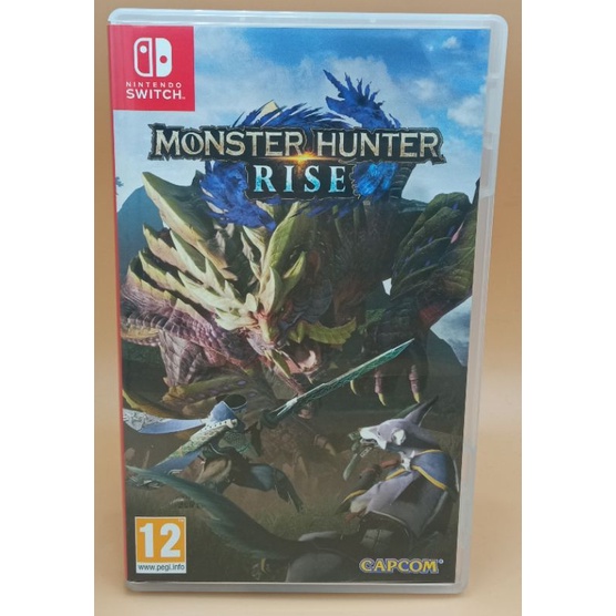 (มือสอง) มือ2 เกม Nintendo Switch Monster Hunter Rise สภาพดี Nintendo ...