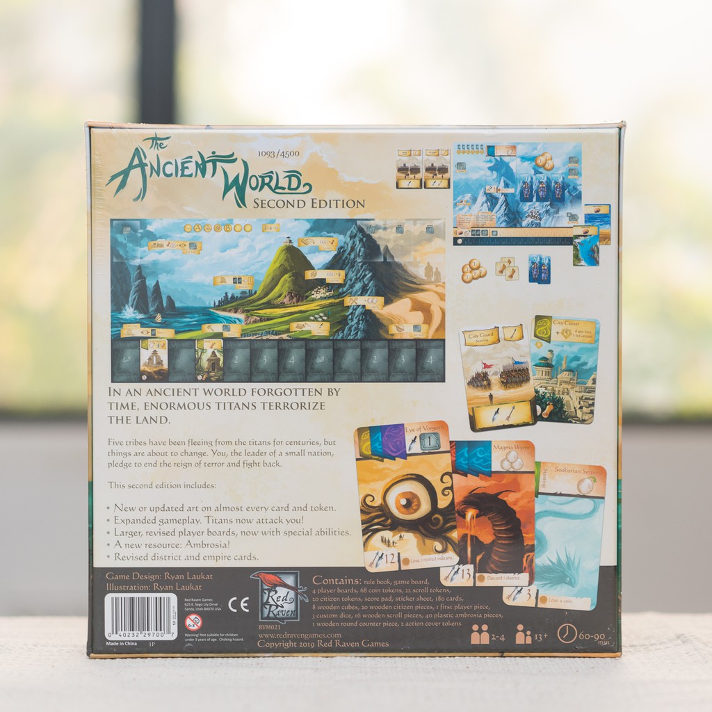 The Ancient World (Second Edition) Board game บอร์ดเกม - singhakung ...