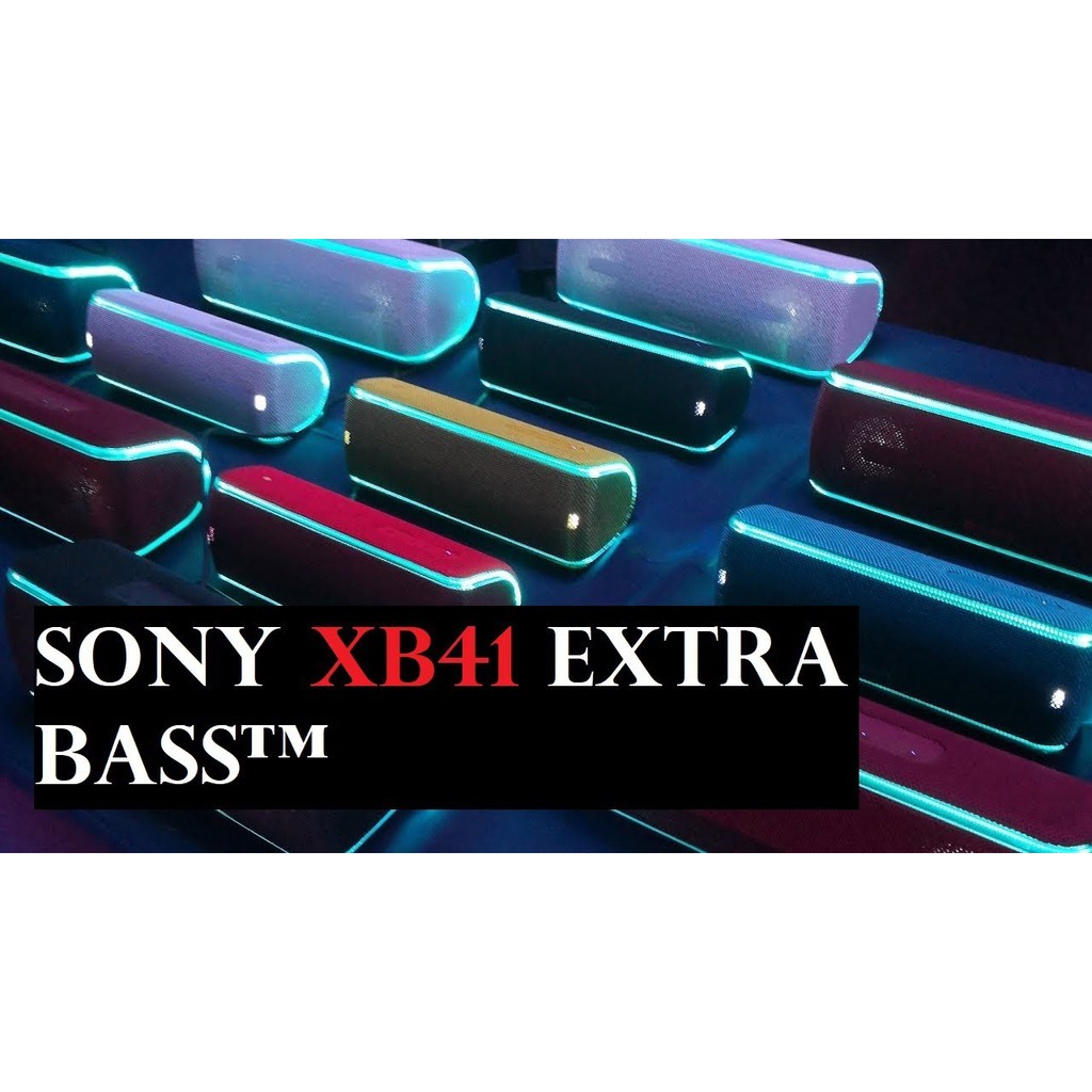 SONY XB41 EXTRA BASS™ Portable BLUETOOTH® Wireless Speaker SRS-XB41 ...