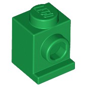 245 ชิ้นส่วนเลโก้ Lego Part Brick Modified 1 x 1 with Headlight (4070 ...