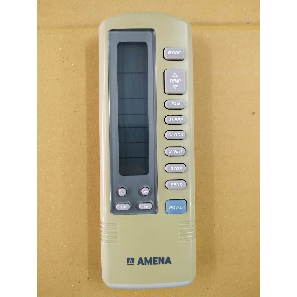 มือสอง รีโมทแอร์ รีโมท คอนโทรลเลอร์ แอร์ Amena ของแท้ | Shopee Thailand
