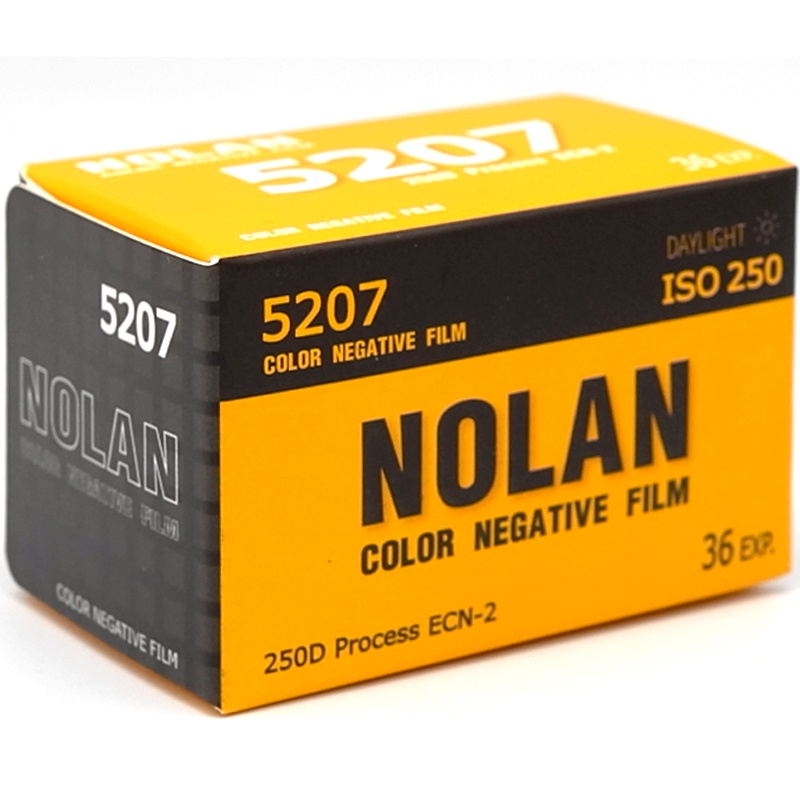 โนแลน NOLAN 5207 250D 135 ฟิล์มสีม้วนฟิล์มลบ ECN2 ฟิล์มประมวลผลฟิล์ม ...