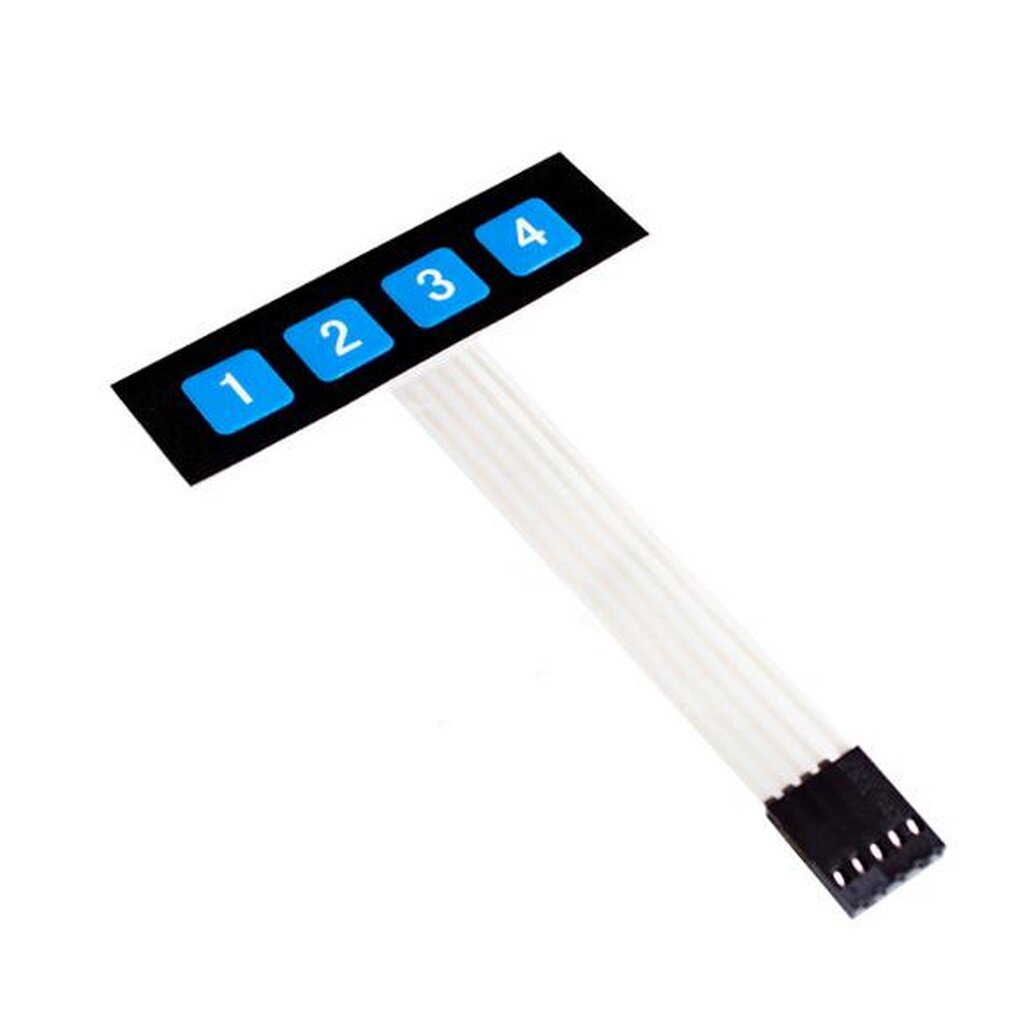 Keypad 1x4 Matrix คีย์แพดขนาด 1x4 | Shopee Thailand
