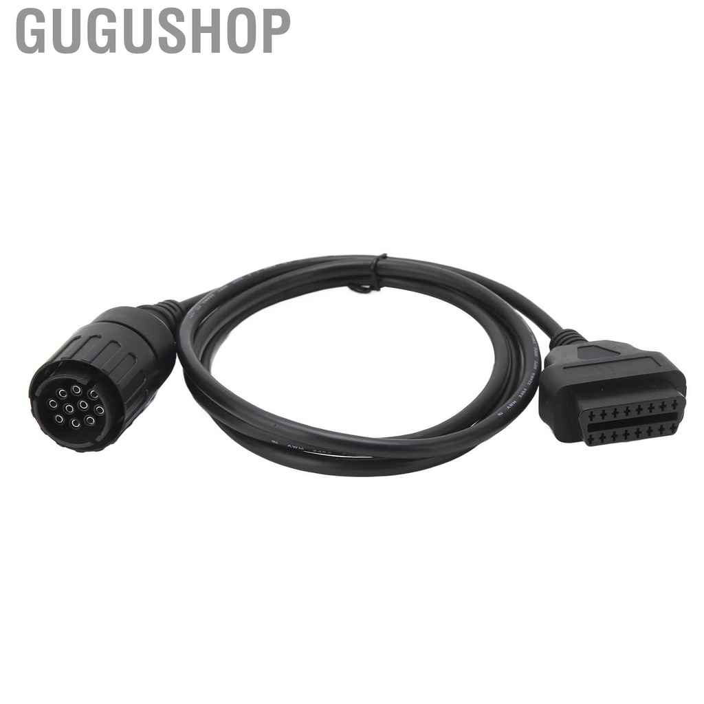 Gugushop Motorcycle 10 Pin to 16 OBD2 Adapter Extension Cable ...