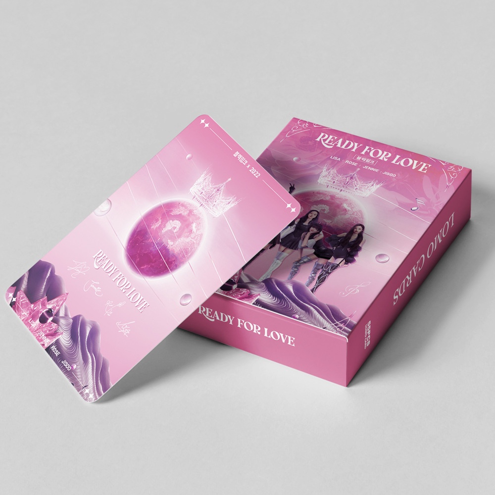 BLACKPINK Album BORN PINK Photocard Black PinkReady For Love2022 Seasons ROSE LISA JENNIE Solo ...