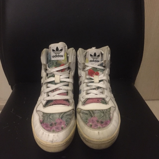 รองเท้าผ้าใบ adidas แท้มือสอง size 38.5 secondhand sneaker adidas ...