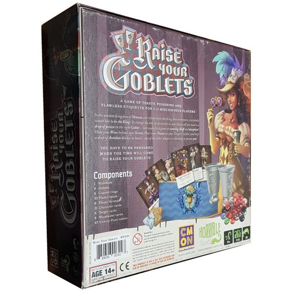Raise Your Goblets Board Game แถมซองใส่การ์ด Co 33 - bewitched.bg ...