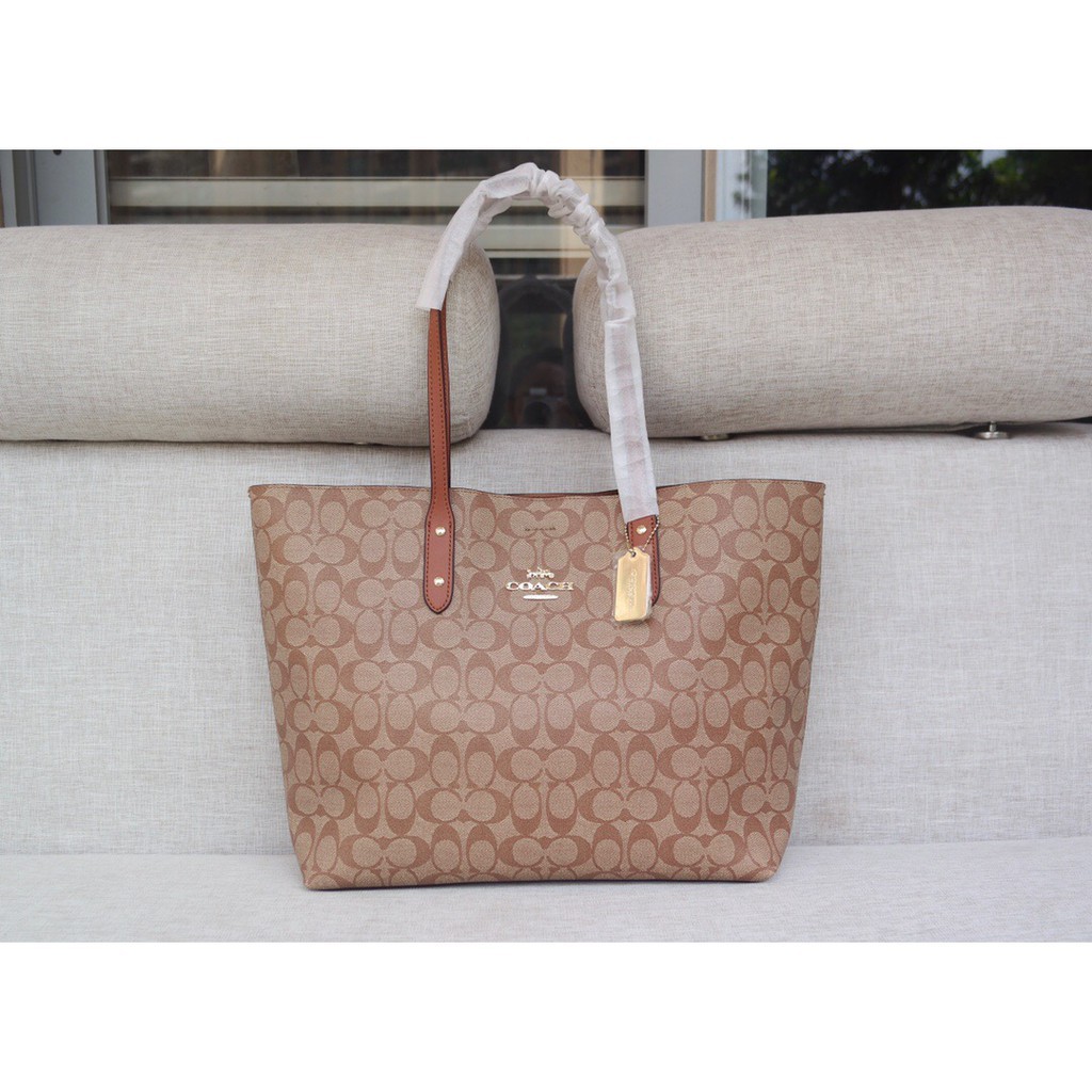[HU] Juanjuan การจัดซื้อกระเป๋าโท้ทสำหรับสุภาพสตรี COACH 76636 ของแท้ ...
