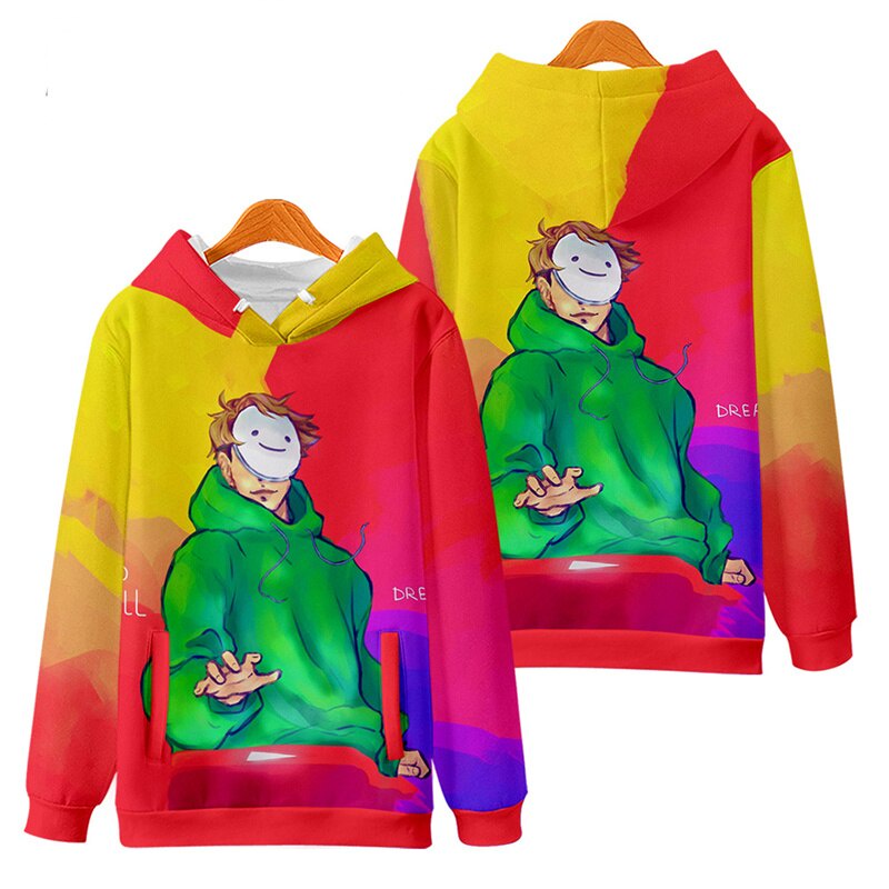 เสื้อกันหนาว มีฮู้ด ลายโลโก้ Skeppy Merch สไตล์ฮาราจูกุ สตรีท สําหรับ ...