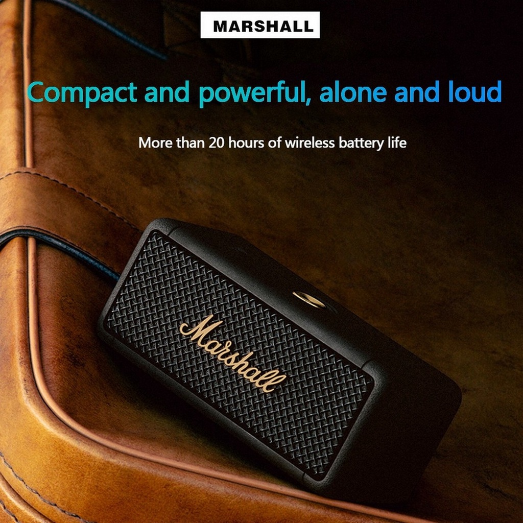 ลำโพง Marshall Emberton bluetooth speaker ลำโพงบลูทูธ เดิมแท้ ลำโพง ของ ...