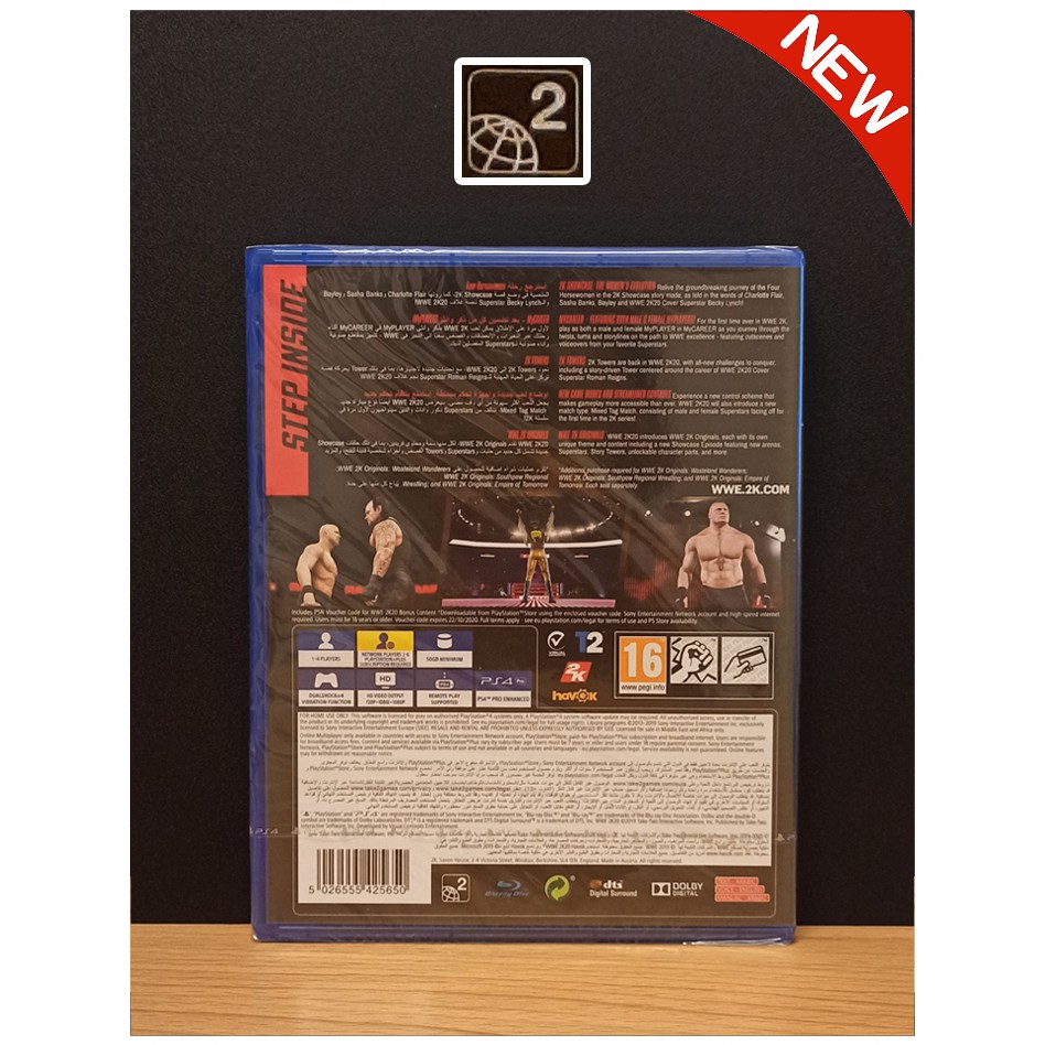 PS4 Games W2K20 WWE 2K20 มวยปล้ำ โซน2 มือ1 NEW - weerawatistech - ThaiPick