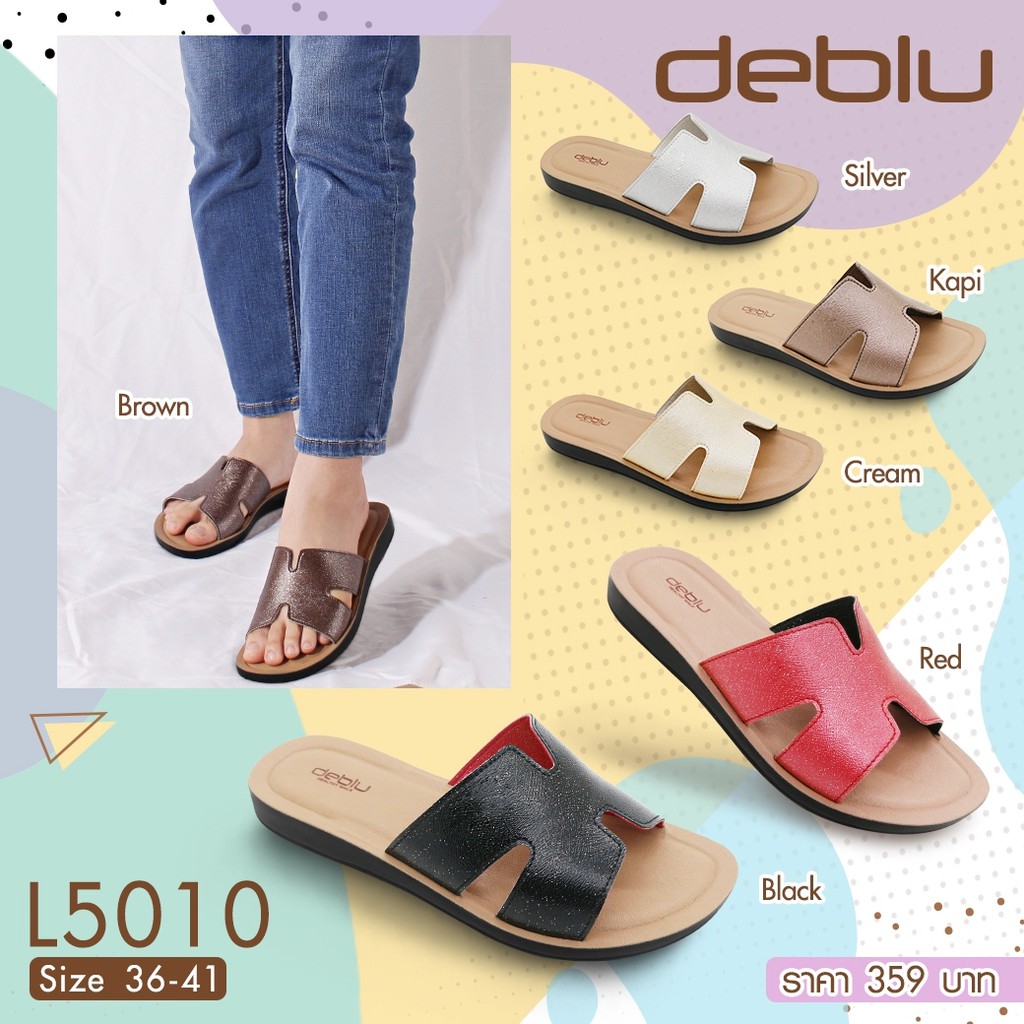 Deblu รองเท้าแตะเดอบลู-เพื่อสุขภาพ รุ่น L5010 - deblu_healthywalk ...