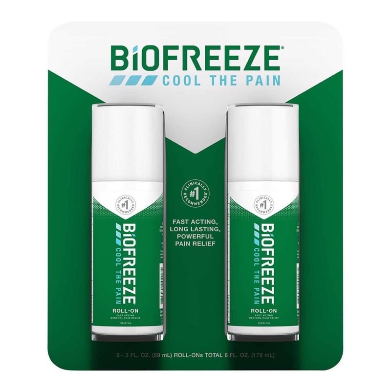 Biofreeze Cool The Pain Roll-On Pain Relief 1 ขวด - nipapo1 - ThaiPick