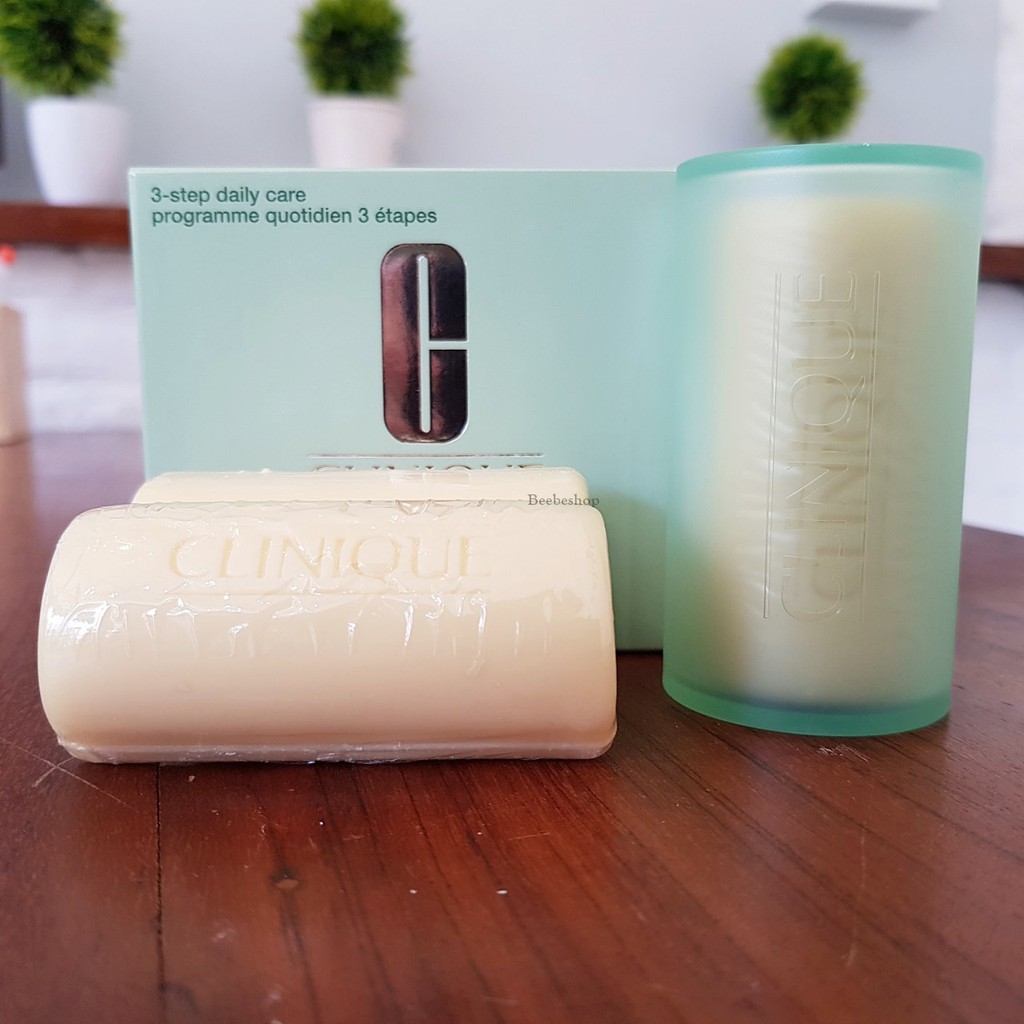 Clinique Three Little Soap Mild 150g สำหรับผิวแห้ง ผลิต 02/2020 ...