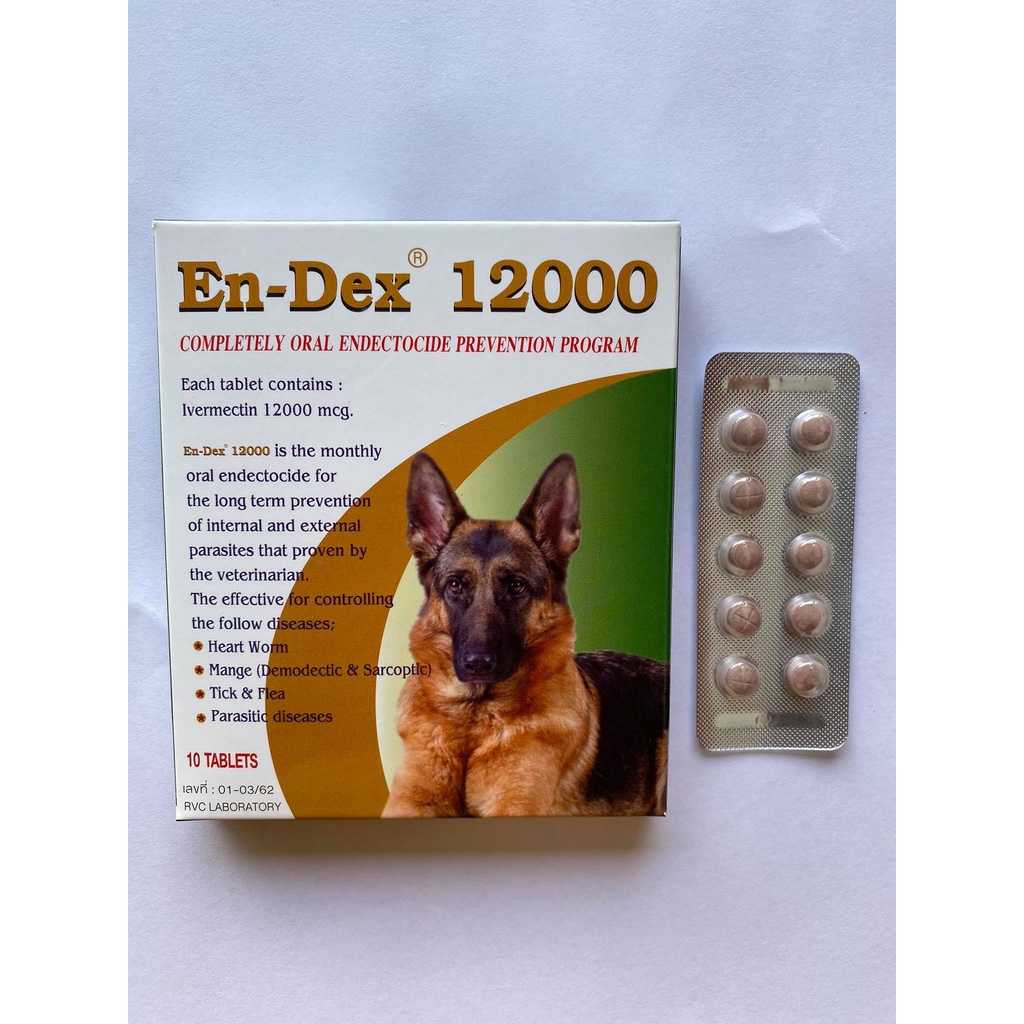 1 กล่อง 10 เม็ด En-dex 12000 แท้100 - toyoushope - ThaiPick