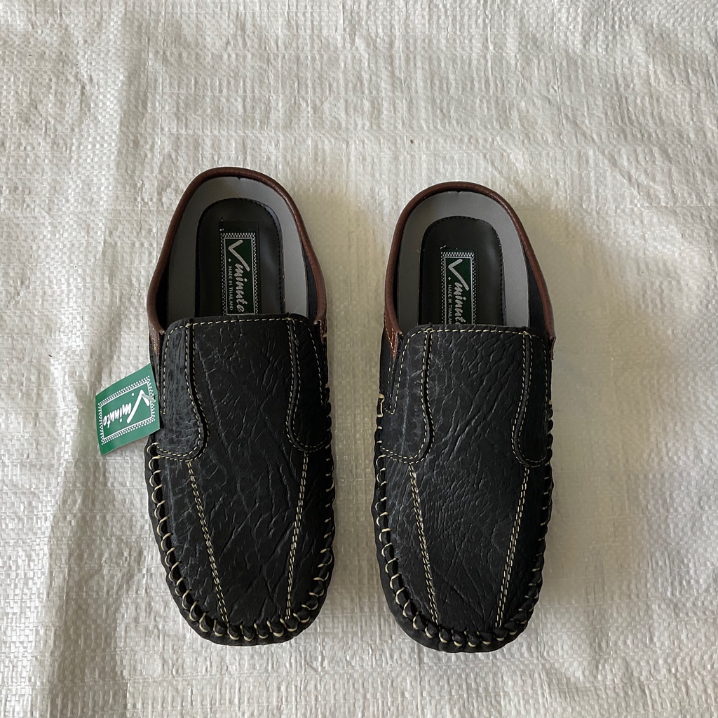 คัทชูผู้ชายเปิดส้นByช่างMoccasin(มอคคาซิน)รหัส859 UFHF - fz32ra7e8r ...