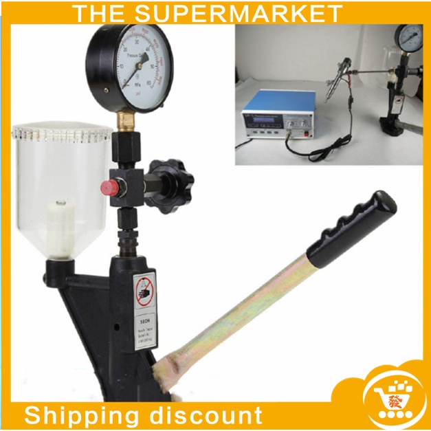 60Mpa Nozzle Pop-Pressure Fuel Injector Calibrator Dual Scale Gauge ...