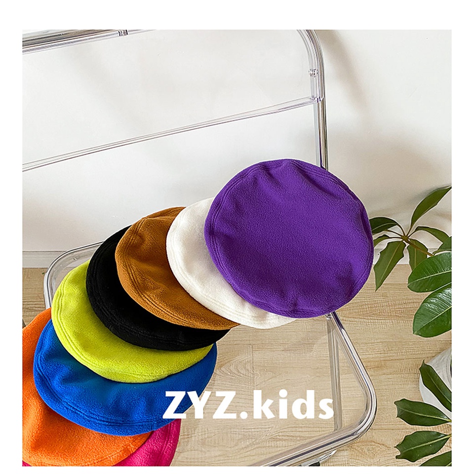 Children Winter Berets Peaked Hats Spring Autumn Boys Girls Toddler ...