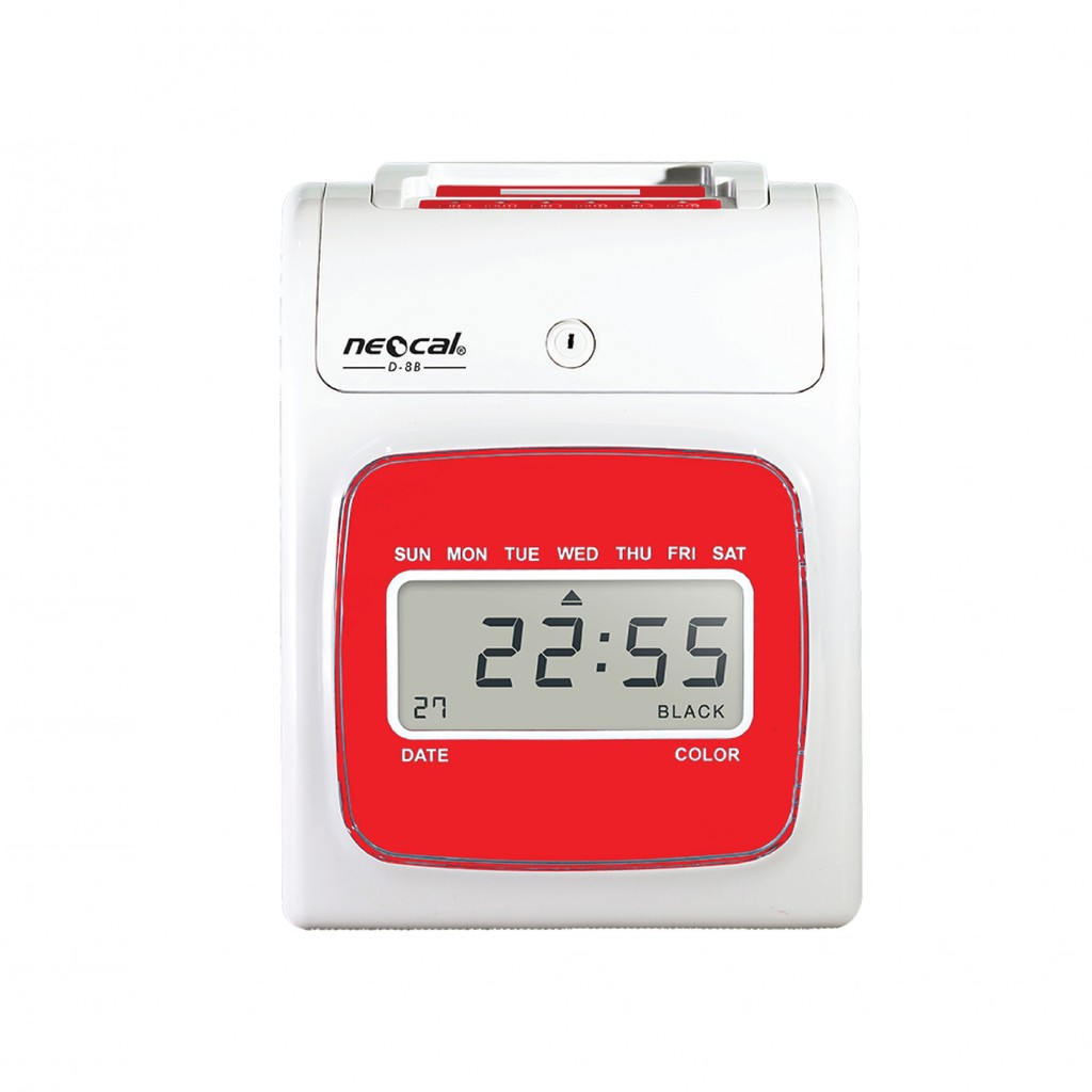 เครื่องตอกบัตร Neocal D 8b รับประกันสินค้า 2 ปี ออกใบกำกับภาษีได้