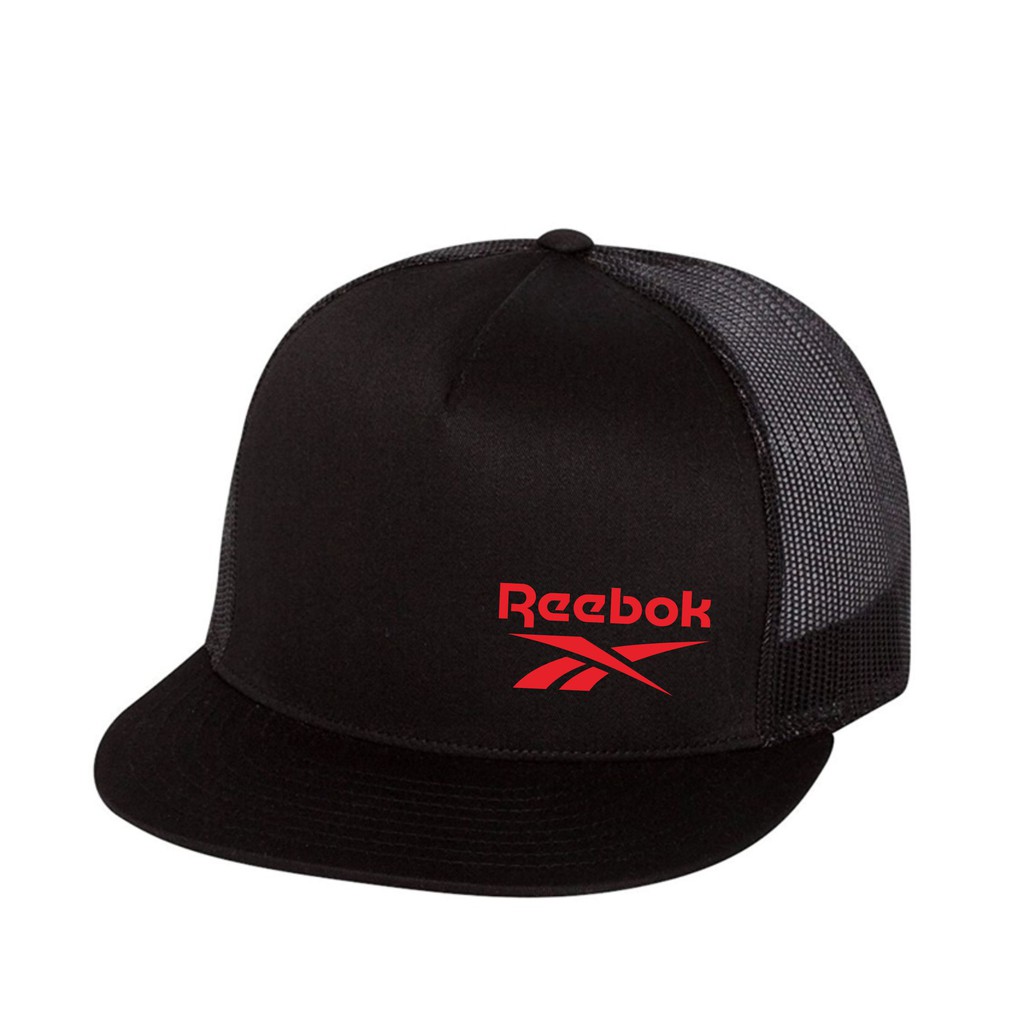 ใหม่ล่าสุด หมวกแก๊ป ลาย Trucker Trucker R33bok สีดํา พรีเมี่ยม สําหรับ ...