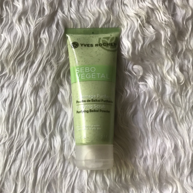Yves Rocher Sebo Vegetal Purifying Scrub ขนาด 75 มล. | Shopee Thailand
