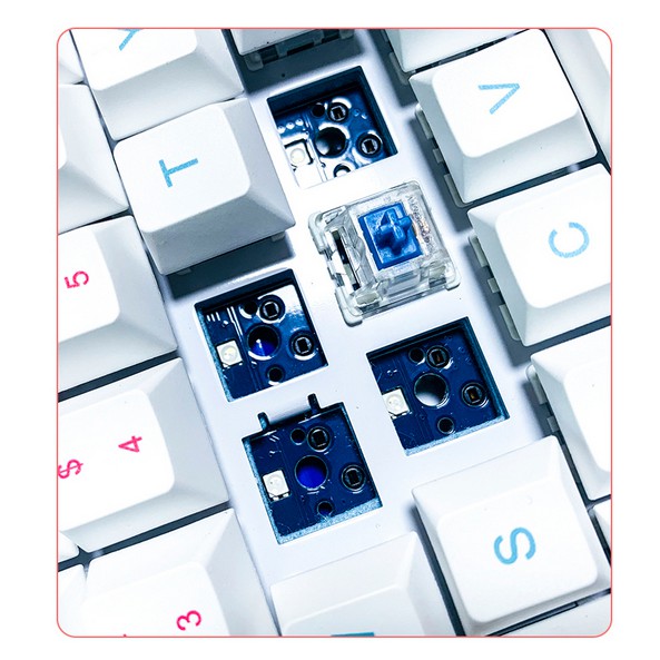 Keycool KC84 คีย์บอร์ด gaming keyboard 75 84 wireless ไร้สาย ...