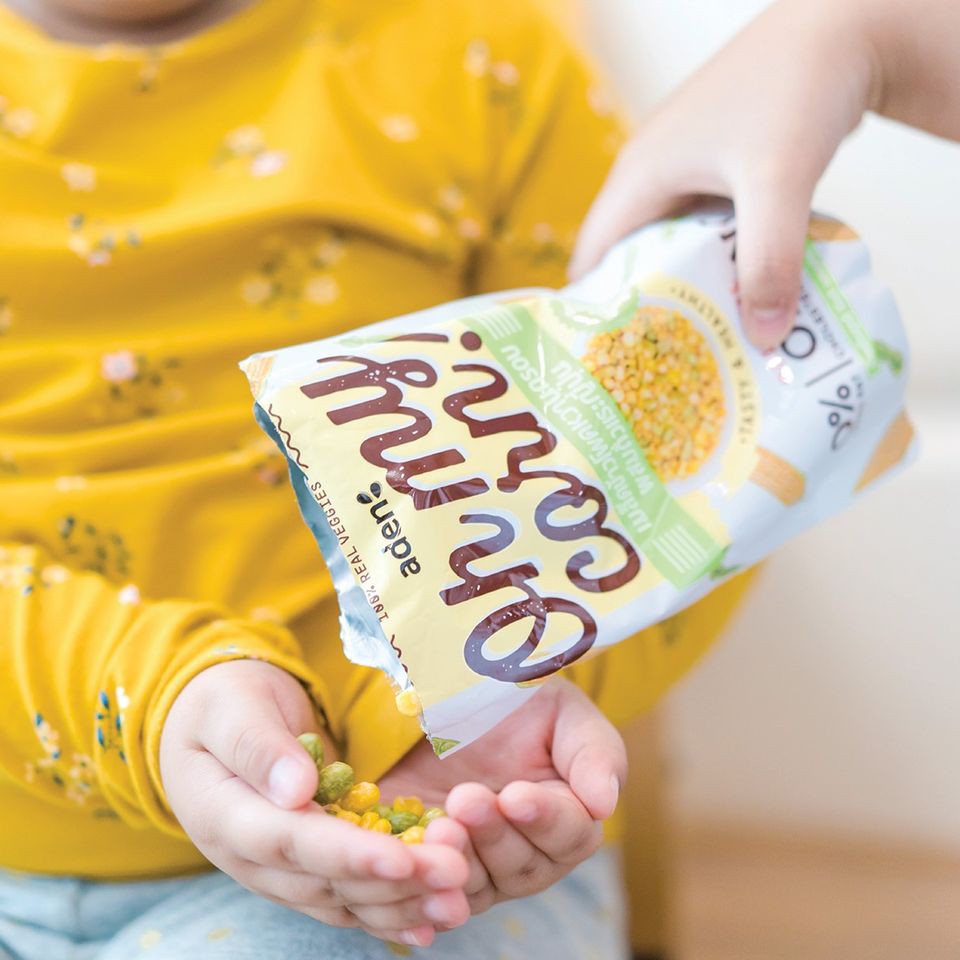 Oh my corn ข้าวโพดหวานกรอบผสมถั่วแระญี่ปุ่น Original 30g x 12 ซอง ...