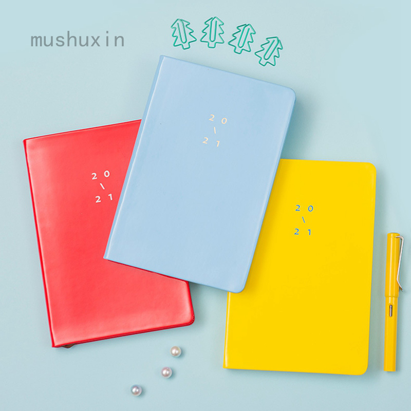 2021 schedule this leather calendar planning notebook - mushuxin1.th ...