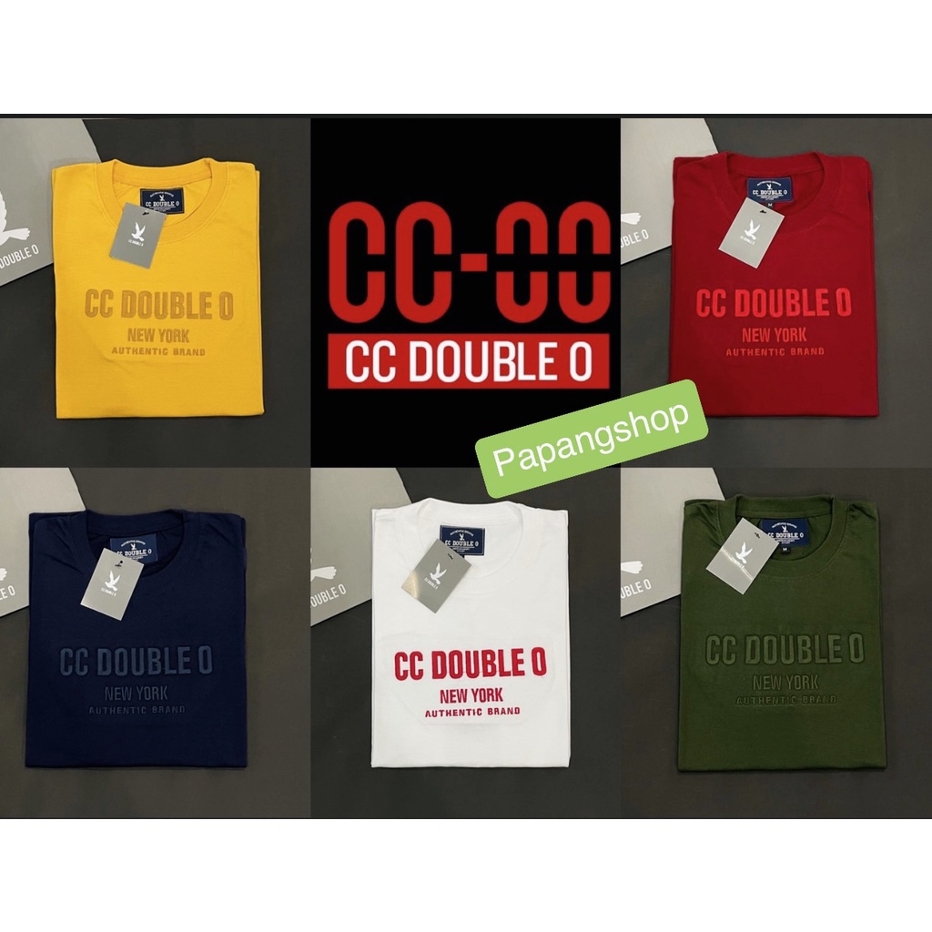 CCOO งานชนช้อป เสื้อยืดแขนสั้นงานปัก-งานป้ายลายใหม่︎ชนช๊อป Cotton 100 (SMLXL) No.43 - pa ...