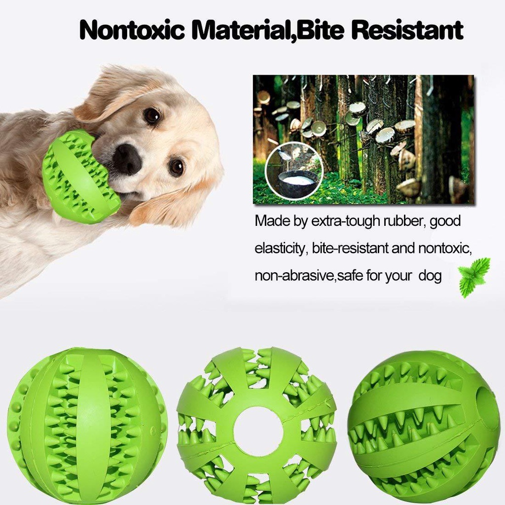 READY STOCK????Pet Toy Ball Dog Food Dropping Ball Dog Teether Ball ...