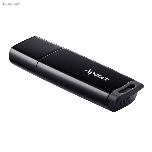 จัดส่งเฉพาะจุด จัดส่งในกรุงเทพฯApacer AH336 USB 2.0 Streamline Flash Drive 32GB (Black สีดำ) ของ ...