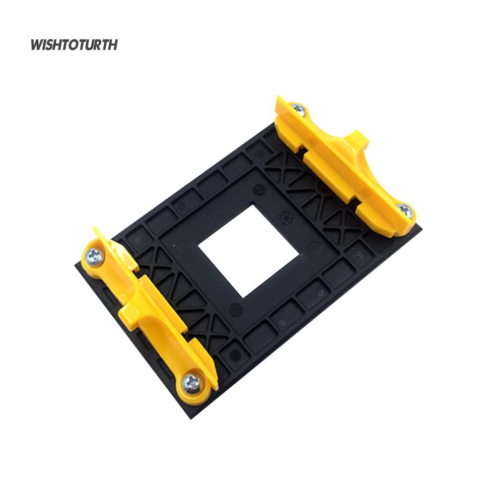 ☼WT Mount Bracket Back Plate AMD RYZEN Socket AM4 CPU Fan Cooler ...