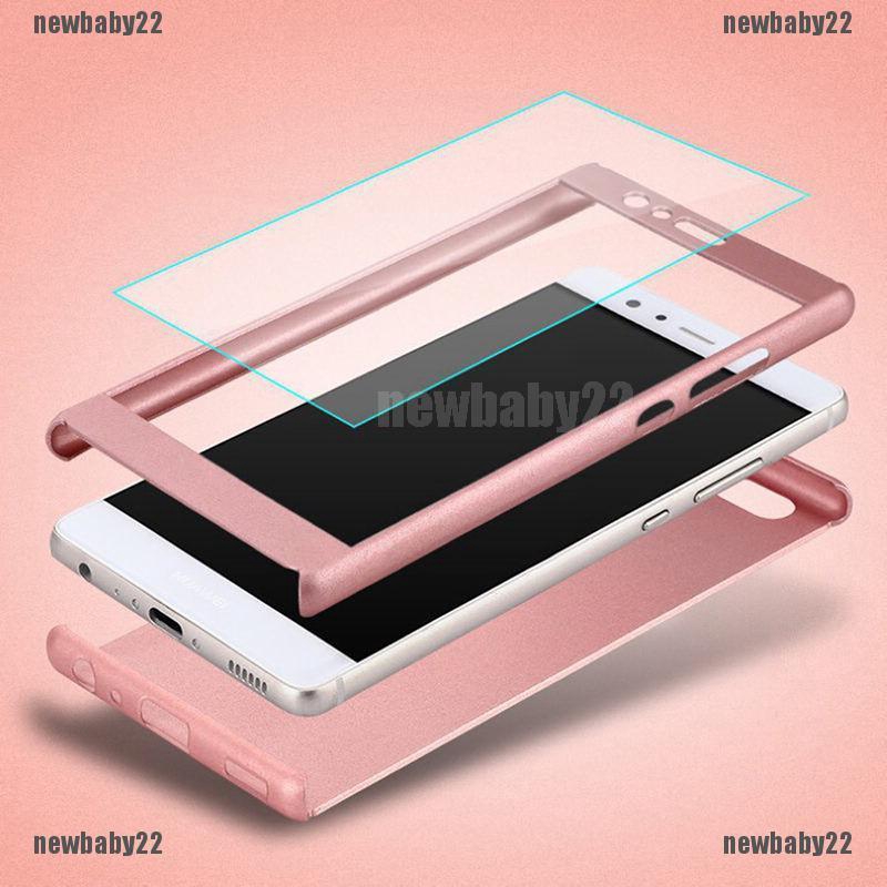 nby 360 เคสกระจกนิรภัยสําหรับ huawei p9 p 10 p 20 lite plus 2 ...