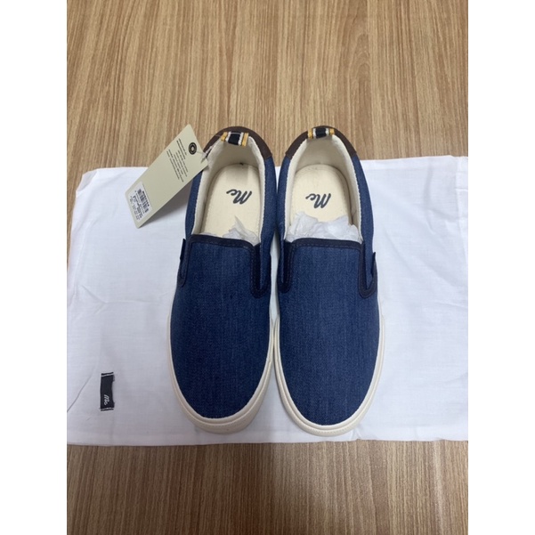 รองเท้าผ้าใบ (Slip on) กันละอองน้ำ MUJI แท้ - khunso_shop - ThaiPick