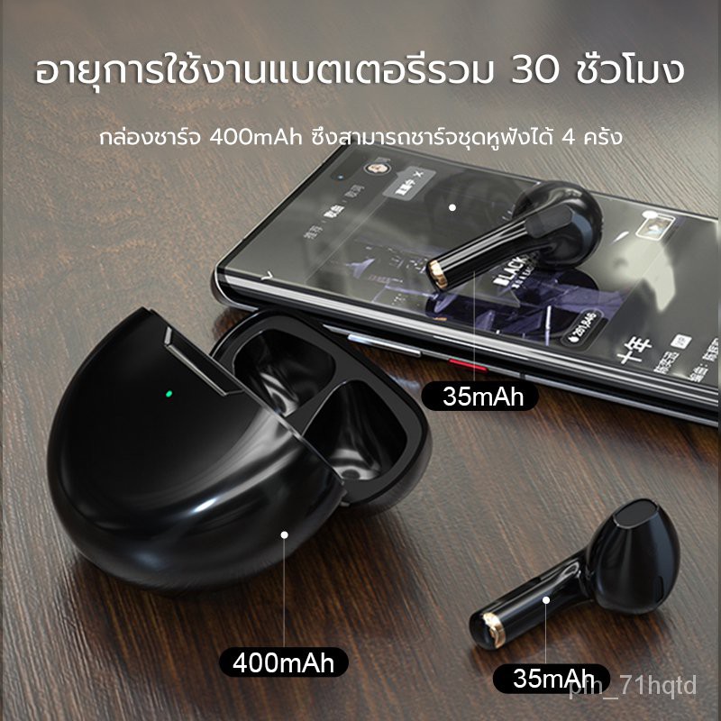 【สินค้าของแท้ ????】Original Mini Pro 6 TWSหูฟังบลูทูธไร้สายเหมาะสําหรับ ...