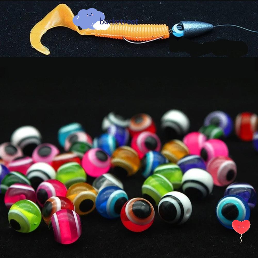 Backstreet 100 ชิ้น 60 ชิ้น 50 ชิ้น Fish Eye ลูกปัดตกปลาร้อน คละสี ออกแบบดี - backstreet.th ...