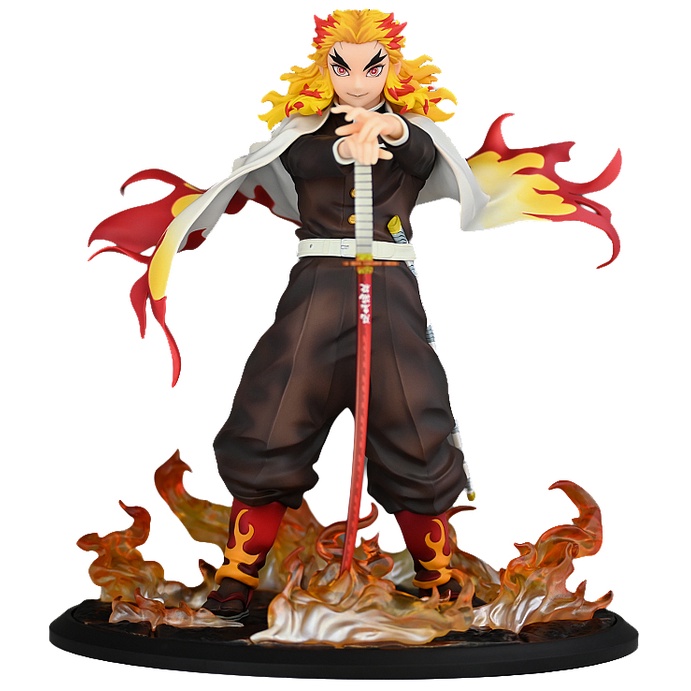 [แท้/มือ1] พร้อมส่ง 1/8 เรนโงคุ ดาบพิฆาตอสูร KNY | Rengoku Kyojuro ...