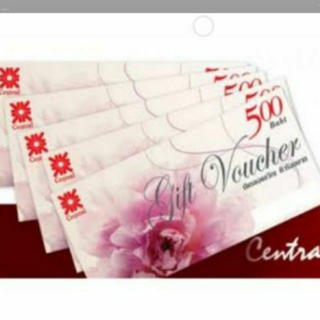 Central gift voucher 500 บาท | Shopee Thailand